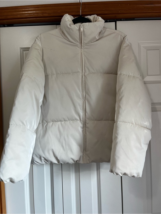 a new day | Jackets & Coats | A New Day Crisp White Puffer Jacket ...
